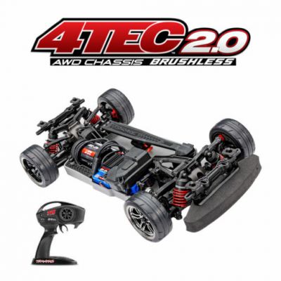 CHÂSSIS 4TEC 2.0 AWD BRUSHLESS 1/10 83124-4