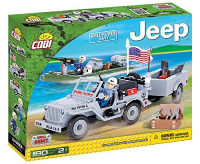 COBI 24092 - Jeep Willys MB - 90 pièces 1 personnage